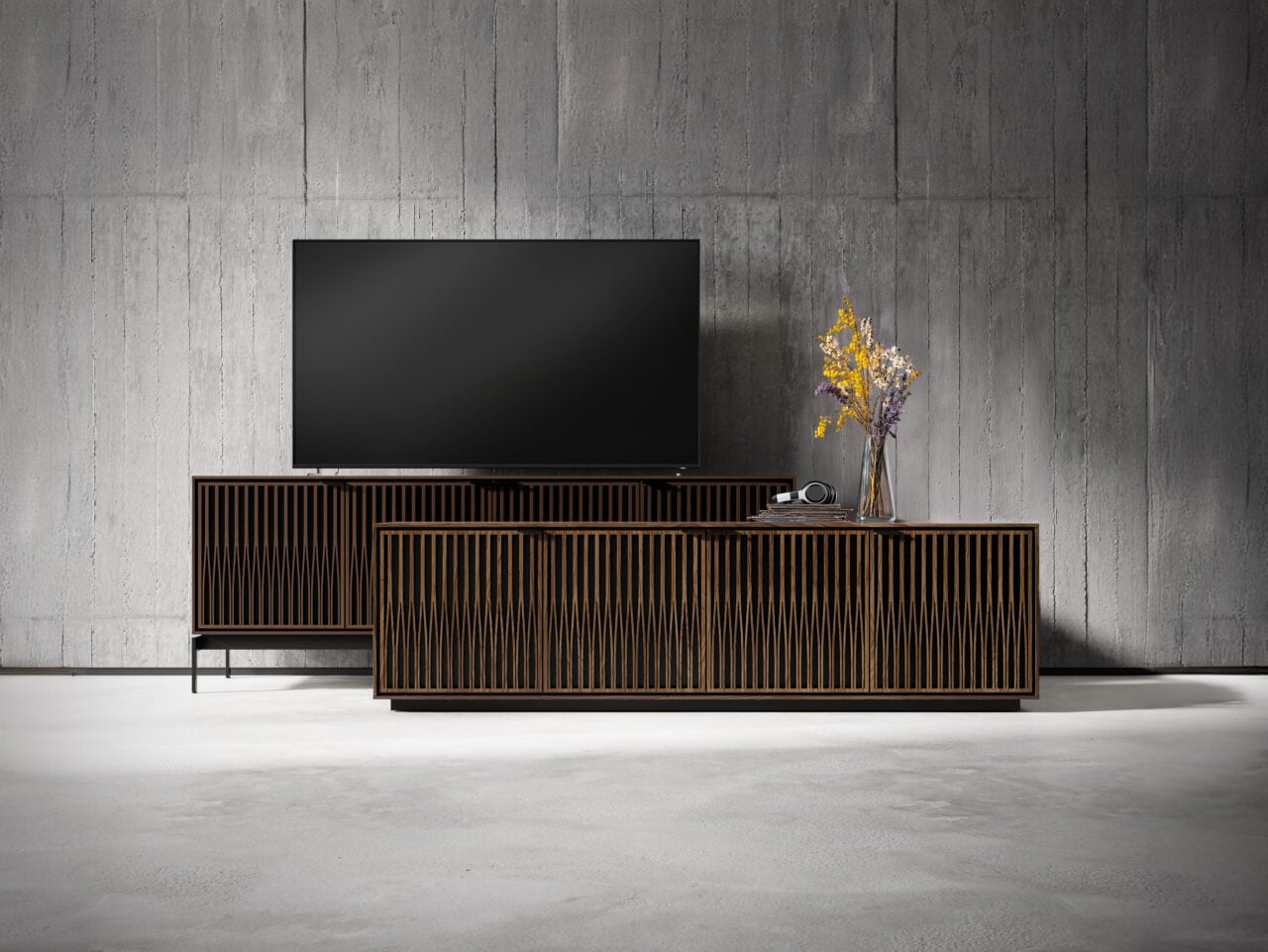 Elements Media & Storage Cabinet - LaDiff